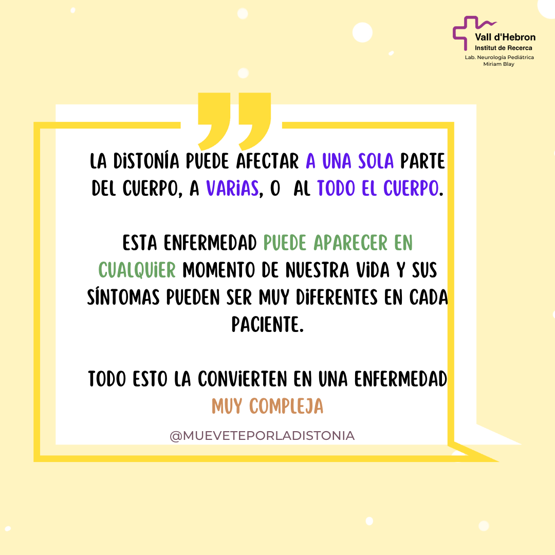 ¿Qué es la distonía? - Aludmedystonia